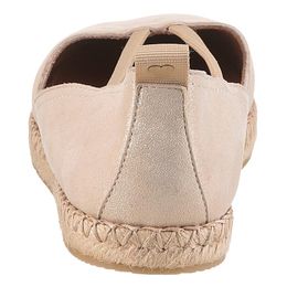 Tamaris Damen Espadrille , Plateau, Sommerschuh, Flats, Schlupfschuh mit Touch It-Ausstattung gold 37