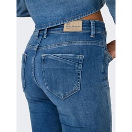 Only Damen Only Skinny-fit-Jeans &raquo;ONLBLUSH ICON COIN MID SK DNM CRO299NOOS&laquo; blau XL (42), L&auml;nge 32