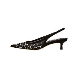 Steve Madden Damen Steve Madden Slingpumps &raquo;Steve Madden Pumps Lederimitat/Textil&laquo; schwarz 36