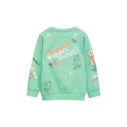 s.Oliver Junior Jungen s.Oliver Junior Sweatshirt, mit All-Over Print 92/98