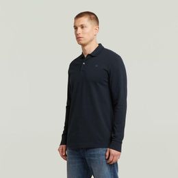 G-Star Raw G-Star Herren G-STAR Poloshirt &raquo;Dunda Slim Polo&laquo; lang&auml;rmlig, mit Logo XXL