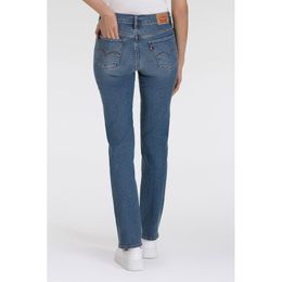 Levi's Levi's Damen Gerade Jeans &raquo;314 Shaping Straight&laquo; mit Stretch blau 28, L&auml;nge 32