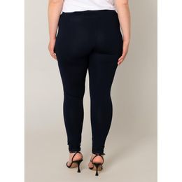 Base Level Curvy Damen Leggings &raquo;Andrea&laquo; blau 50, N-Gr