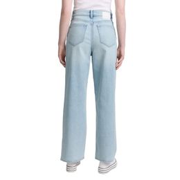 Tom Tailor Denim Damen Tom Tailor Denim Weite Jeans &raquo;LINOU&laquo; im Five-Pocket Style blau XS (34), L&auml;nge 32