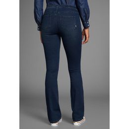 Arizona Damen Jeansjeggings &raquo;Bootcut mit leichtem Thermo Effekt&laquo; High Waist blau 38, N-Gr