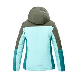 Killtec M&auml;dchen Funktionsjacke &raquo;KOW 354 GRLS JCKT&laquo; Wasserdichte Jacke mit Kapuze und Schneefang, PFAS-frei impr&auml;gniert gr&uuml;n 116