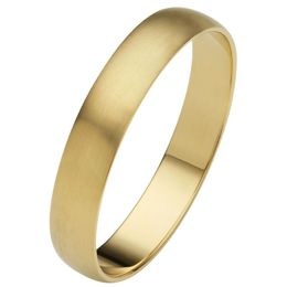 Firetti Unisex Trauring &raquo;Schmuck Geschenk Gold 375 Hochzeit Ehering "LIEBE"&laquo; Made in Germany, wahlweise mit oder ohne Brillant gold
