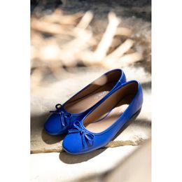 Aniston Shoes Damen Aniston SHOES Ballerina , Loafer, Slipper, Schlupfschuh - NEUE KOLLEKTION blau 36