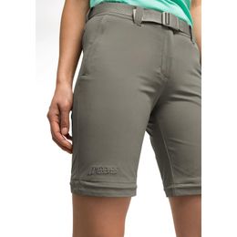 Maier Sports Damen Funktionshose &raquo;Nata 2&laquo; Damen Wanderhose, zipp-off Outdoor-Hose, 3 Taschen, Regular Fit braun 21, Kurzgr&ouml;&szlig;en