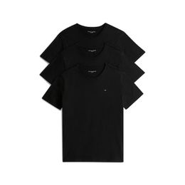 Tommy Hilfiger Underwear T-Shirt Jersey, Rundhals, normale Passform Black/Black/Black M (50) M (50) 3er Pack Lounge-TShirt von Tommy Hilfiger