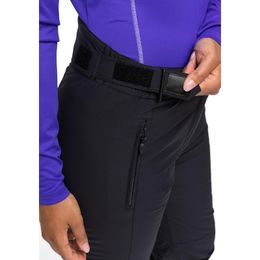 Maier Sports Damen Skihose &raquo;Vroni slim&laquo; Damen Schneehose, wind- und wasserdicht, 2 RV-Taschen, Slim Fit blau 17, Kurzgr&ouml;&szlig;en