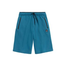 John Devin Sweatshorts, seitliche Taschen mit schwarzem Reißverschluss petrol S (44/46) - N-Gr N-Gr S (44/46) John Devin Sweathose in kurzer From