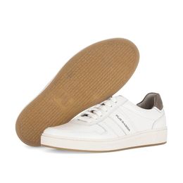 Pius Gabor Herren Sneaker , Freizeitschuh, Halbschuh, Schn&uuml;rschuh in Bequemweite G (= weit) wei&szlig; 10,5 (45)