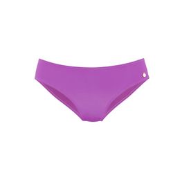 Lascana Damen Lascana Bikini-Hose &raquo;Omara&laquo; aus recycelten Material lila 36, N-Gr