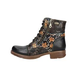 Laura Vita Damen Laura Vita Schn&uuml;rstiefelette &raquo;Laura Vita Stiefelette Leder/Textil&laquo; schwarz 38