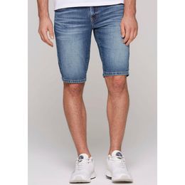 CAMP DAVID Herren CAMP DAVID Shorts Sommerhose in kniefreier L&auml;nge blau 33, N-Gr