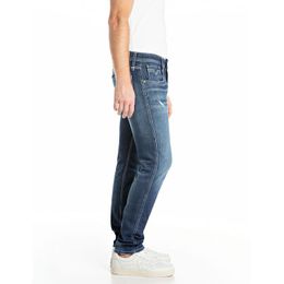 Replay Herren Slim-fit-Jeans &raquo;ANBASS Jeans&laquo; blau 36, L&auml;nge 32