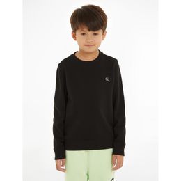 Calvin Klein Jeans Kinder &raquo;MONOGRAM MINI BADGE CREWNECK&laquo;, f&uuml;r Kinder bis 16 Jahre schwarz 4 (104)