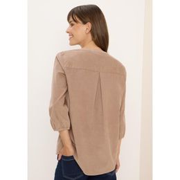 Cecil Damen Schlupfbluse in softer Cordstruktur aus reiner Baumwolle S (38)