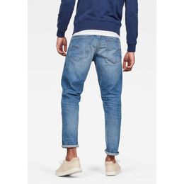 G-Star Raw G-STAR Regular-fit-Jeans »3301 Straight Tapered« worn in azure 36 - Länge 36 Länge 36 36 Five-Pocket-Design und Button-fly