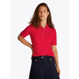 Tommy Hilfiger Poloshirt »Regular Fit Pique Premium Polo« Baumwollmischung, regular fit Primary Red XL (42) XL (42) Poloshirt von Tommy Hilfiger