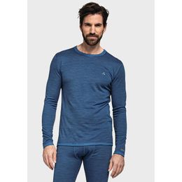 Sch&ouml;ffel Sch&ouml;ffel Herren Funktionsshirt &raquo;Ski Merino Sport Shirt 1/1 Arm M&laquo; blau M