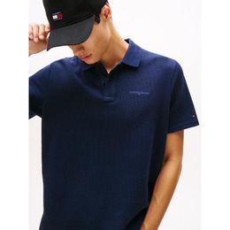 Tommy Jeans Herren Poloshirt &raquo;TJM WAFFLE SCRIPT&laquo; regular fit, mit Struktur, Polokragen 3XL
