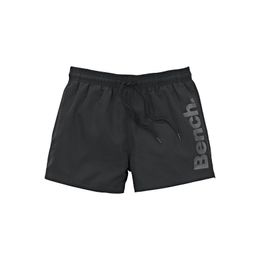 Bench. Herren Badeshorts mit seitlichem Logoschriftzug schwarz M (50), N-Gr