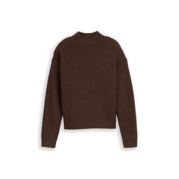 Tom Tailor M&auml;dchen Tom Tailor Strickpullover mit Rippb&uuml;ndchen 140