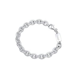 Kuzzoi Herren Armband &raquo;Herren Rundanker Massiv 925 Silber&laquo; silber