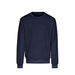 TRIGEMA Herren Sweatshirt &raquo;TRIGEMA Sweatshirt in Waffeloptik&laquo; blau S