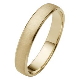 Firetti Unisex Trauring &raquo;Schmuck Geschenk Gold 750 Hochzeit Ehering "LIEBE"&laquo; Made in Germany, wahlweise mit oder ohne Brillant gold