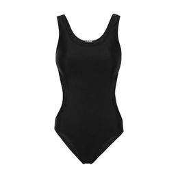 Lscn By Lascana Damen LSCN by LASCANA Badeanzug &raquo;Gina&laquo; mit Cut-Outs an den Seiten schwarz 34, Cup A/B