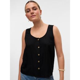 V&eacute;ro Moda Vero Moda Damen Blusentop &raquo;VMBUMPY SL SHIRT WVN GA NOOS&laquo; schwarz XS