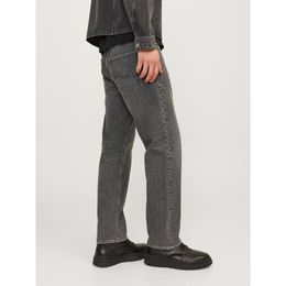 Jack & Jones Jack & Jones Herren Loose-fit-Jeans &raquo;JJICHRIS JJORIGINAL SBD 921 SN&laquo; mit G&uuml;rtelschlaufen schwarz 29, L&auml;nge 32