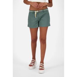 alife and kickin Alife & Kickin Damen Shorts &raquo;Damen JuleAK A&laquo; gr&uuml;n L, Normalgr&ouml;&szlig;en