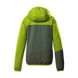 Killtec Jungen Outdoorjacke &raquo;KOS 223 BYS JCKT&laquo; Wind- und wasserdichte Kinderjacke, verpackbar, reflektierend gr&uuml;n 116