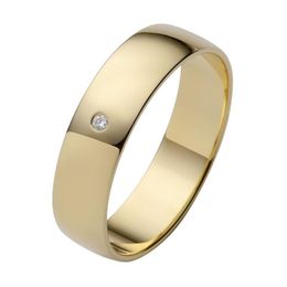 Firetti Kinder Trauring &raquo;Schmuck Geschenk Gold Hochzeit Ehering Trauring "LIEBE"&laquo; Made in Germany, wahlweise mit oder ohne Brillant gold