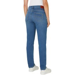 Pepe Jeans Damen Tapered-fit-Jeans &raquo;TAPERED GYMDIGO MW CAREY&laquo; mit Passe vorn blau 32, L&auml;nge 30