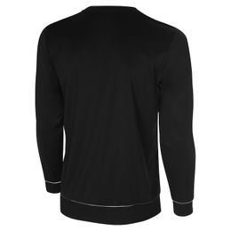 Capelli Sport Herren Langarmshirt mit rundem Halsausschnitt schwarz-wei&szlig; XXL