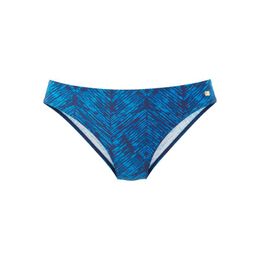 JETTE Damen JETTE Bikini-Hose &raquo;Floretta&laquo; in Ton in Ton-Harmonie blau 38, N-Gr