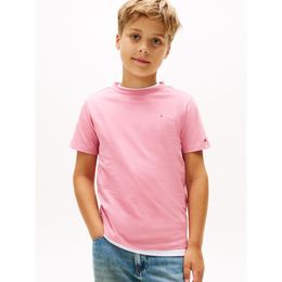 Tommy Hilfiger M&auml;dchen T-Shirt &raquo;MINI CORP T-SHIRT&laquo; Kinder bis 16 Jahre rosa 4 (104)