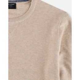 OLYMP Herren OLYMP &raquo;OLYMP Strick Casual&laquo; mit modischem Strukturmuster beige XXL