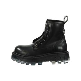Buffalo Damen Schn&uuml;rstiefelette &raquo; Stiefelette Leder&laquo; schwarz 39