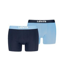 Levi's LEVI'S Boxershorts »LEVIS MEN SLD BASC BOXER BRIEF ORG CO 2P« Packung, 2er Pack, mit breitem Logobund light blue XXL XXL Herrenunterhose von Levi's