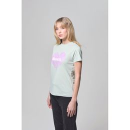 Bench. Damen Rundhalsshirt &raquo;MIAO&laquo; gr&uuml;n 44