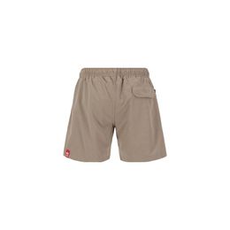 Alpha Industries Herren Shorts &raquo;Hydrochromic AOP Swimshort&laquo; gr&uuml;n M, Normalgr&ouml;&szlig;en