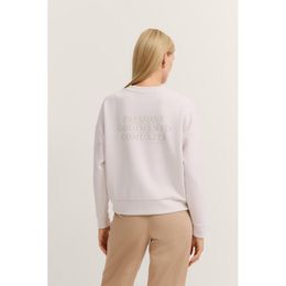 Bugatti Damen Bugatti Sweatshirt, mit Schriftzug beige L