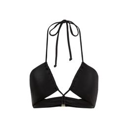 Lscn By Lascana Damen LSCN by LASCANA Bandeau-Bikini-Top &raquo;Gina&laquo; mit modischen Raffungen schwarz 42, Cup C/D