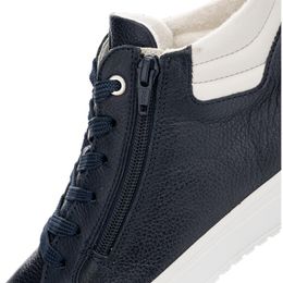 Ara Damen Sneaker &raquo;ROM&laquo; , High Top Sneaker, Schn&uuml;rboots in Weite G (= weit) blau 3 (35,5)